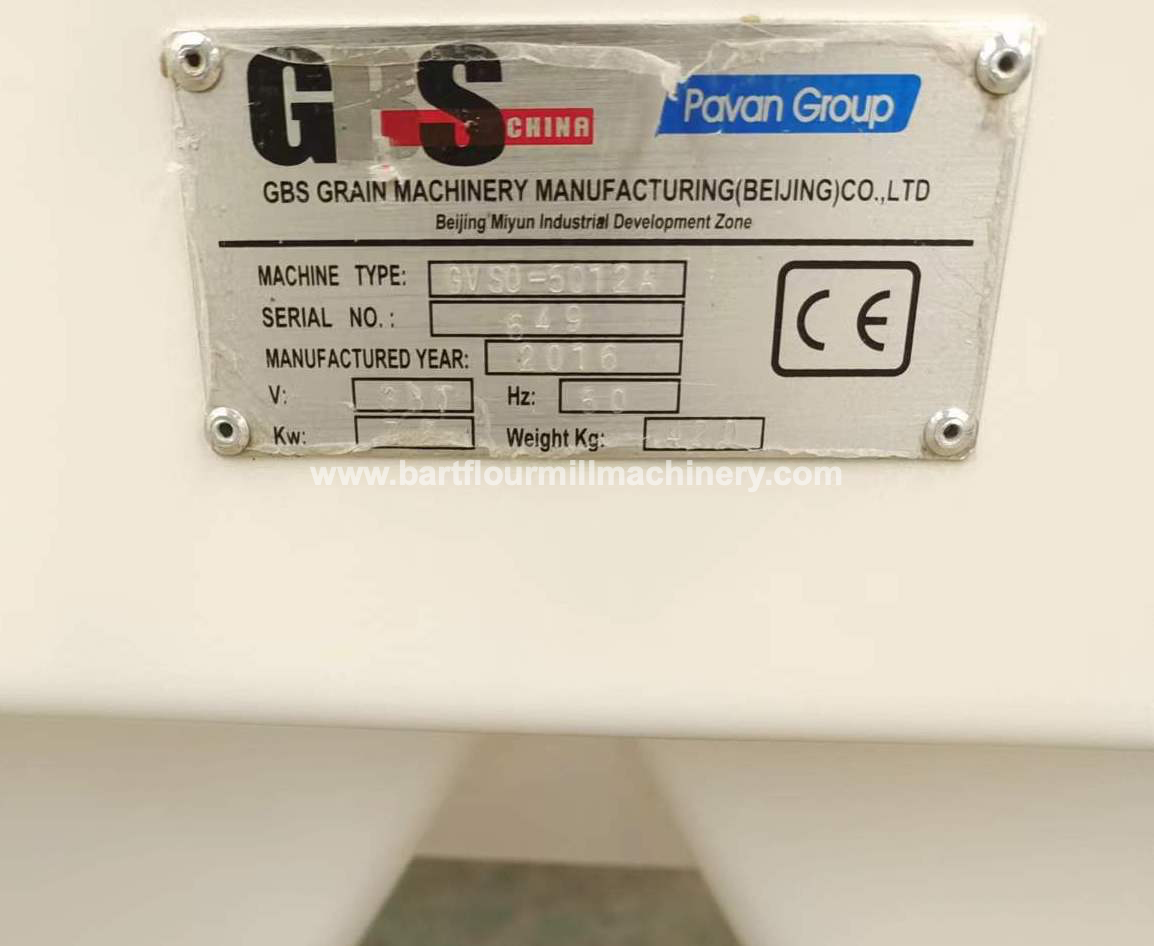 Used Buhler Bran Finishers MKLA45/110D GBS Sieving Machines - Buy Used ...